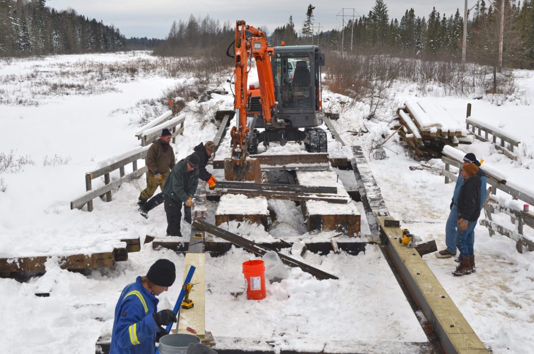 DNR reopens snowmobile trail bridge in Marquette County | News, Sports ...